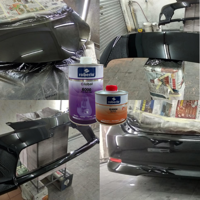 ROBERLO, GLOBAL 6000, 5004, HIGH SOLID CLEAR, LAQUER, TOPCOAT, LAQUER ...