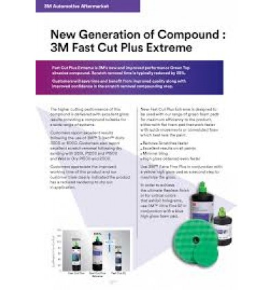 3M, POLISING, DETAILING, POLISHING COMPOUND, FAST CUT COMPOUND